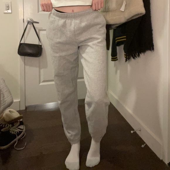 Aritzia | Pants & Jumpsuits | Aritzia Tna Cozy Fleece Boyfriend ...